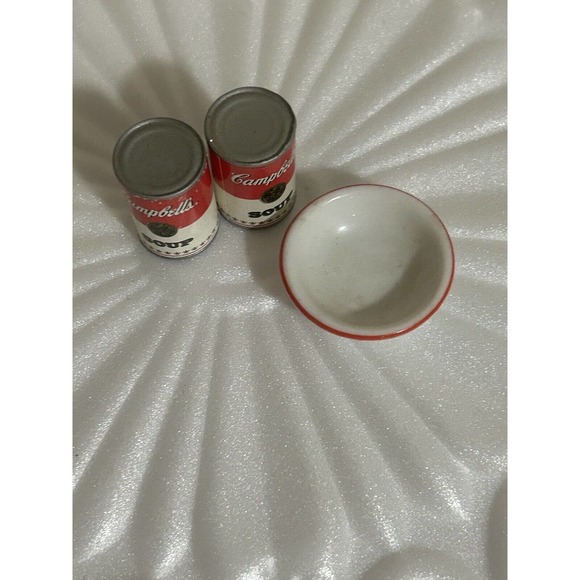 Campbell'S | Other | Vintage Tiny Miniature Campbells Soup Can Plastic ...